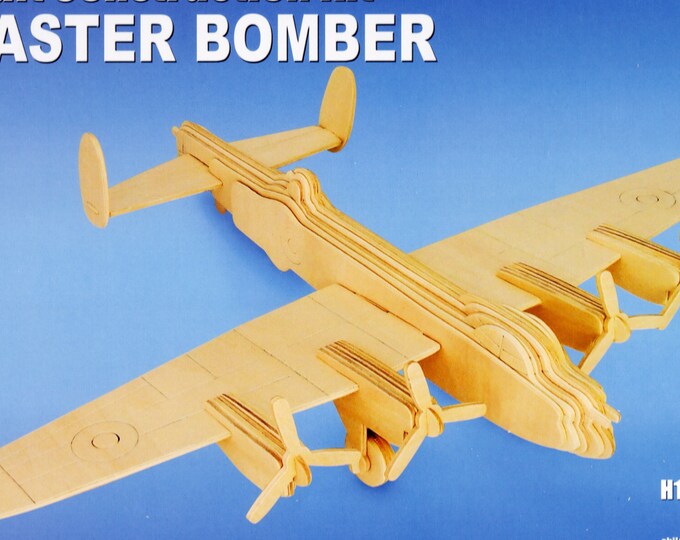 Lancaster Bomber MODEL PLANE KIT Wood Craft Kit 3D Puzzle - Etsy