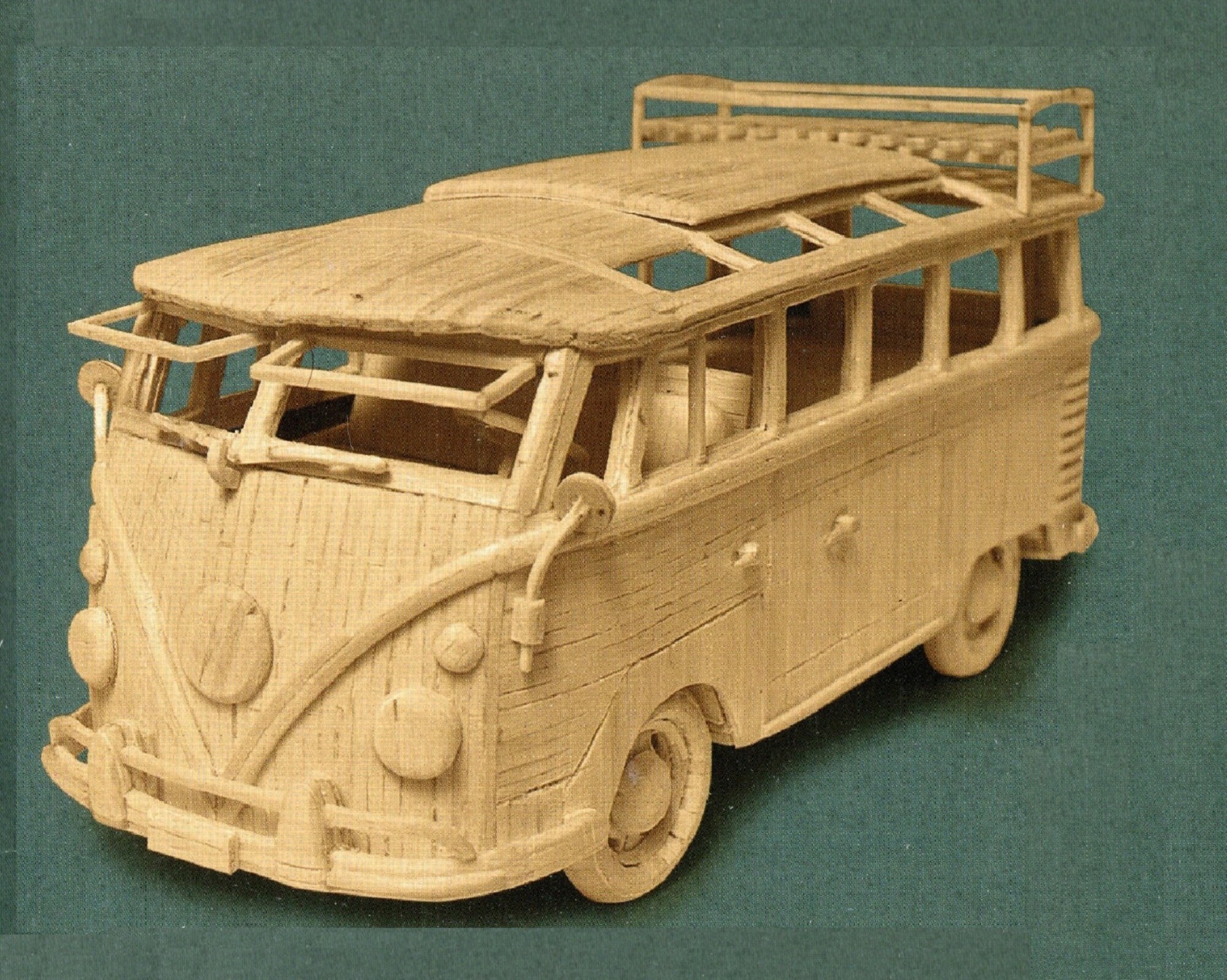 CAMPER VAN Matchstick Model Craft Kit Brand New - Etsy UK