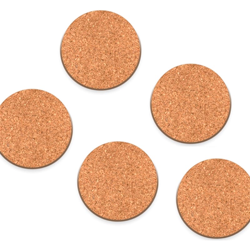 Plain Cork Coasters - Etsy