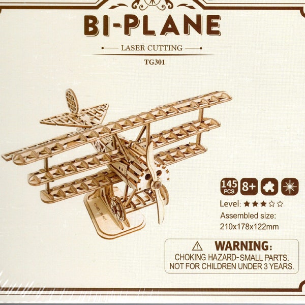 Laser Cut Airplane Model Kit - Etsy