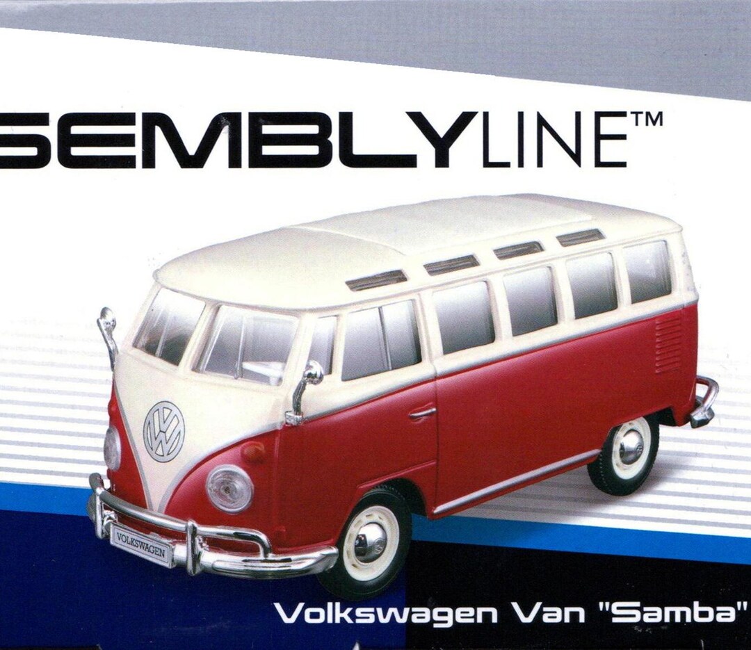Maisto MODEL VAN KIT Volkswagen Van Samba Die-cast Metal, Scale 1:25 - Etsy