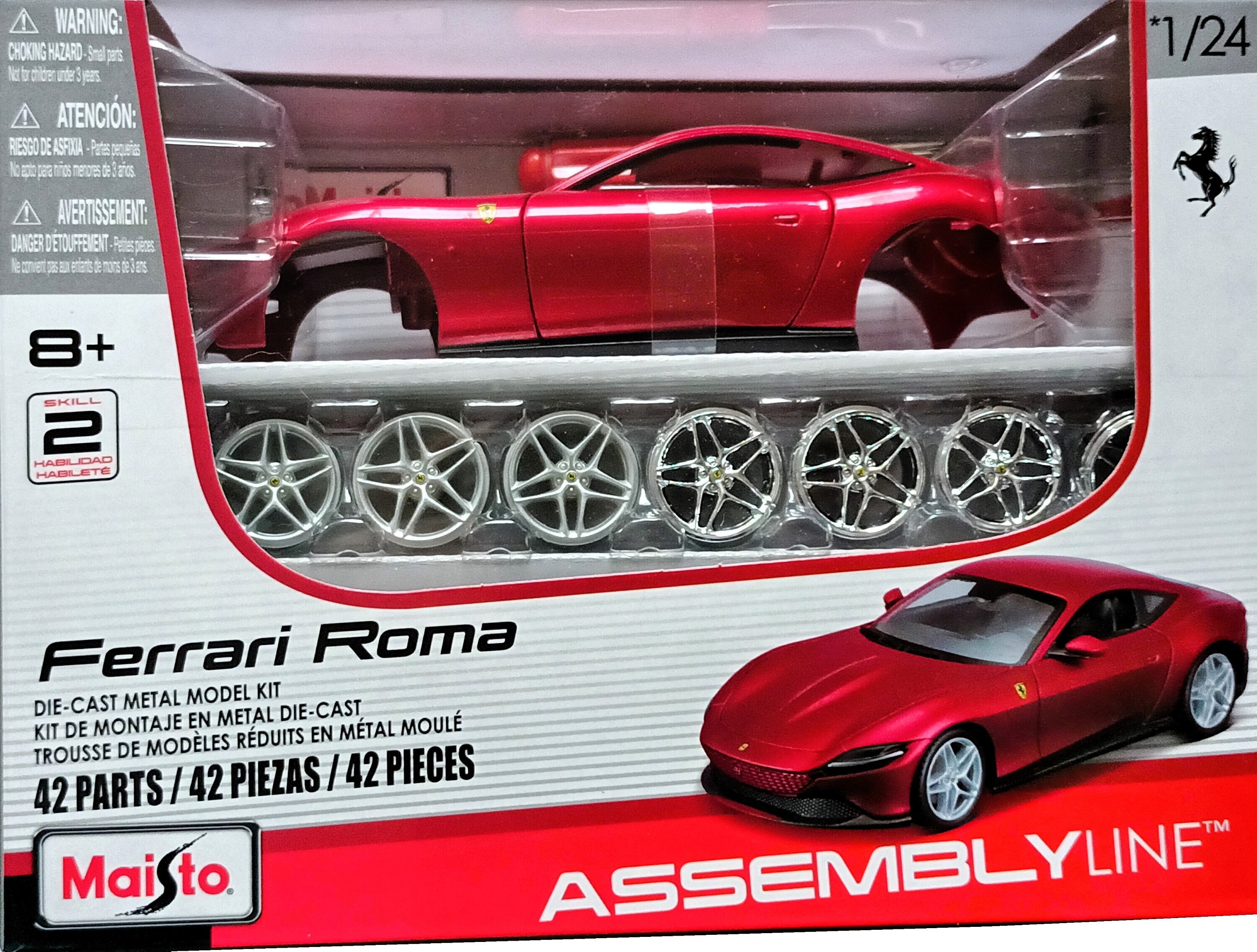 Maisto MODEL CAR KIT Ferrari Roma Die cast Metal Scale 1 24 Brand New Etsy