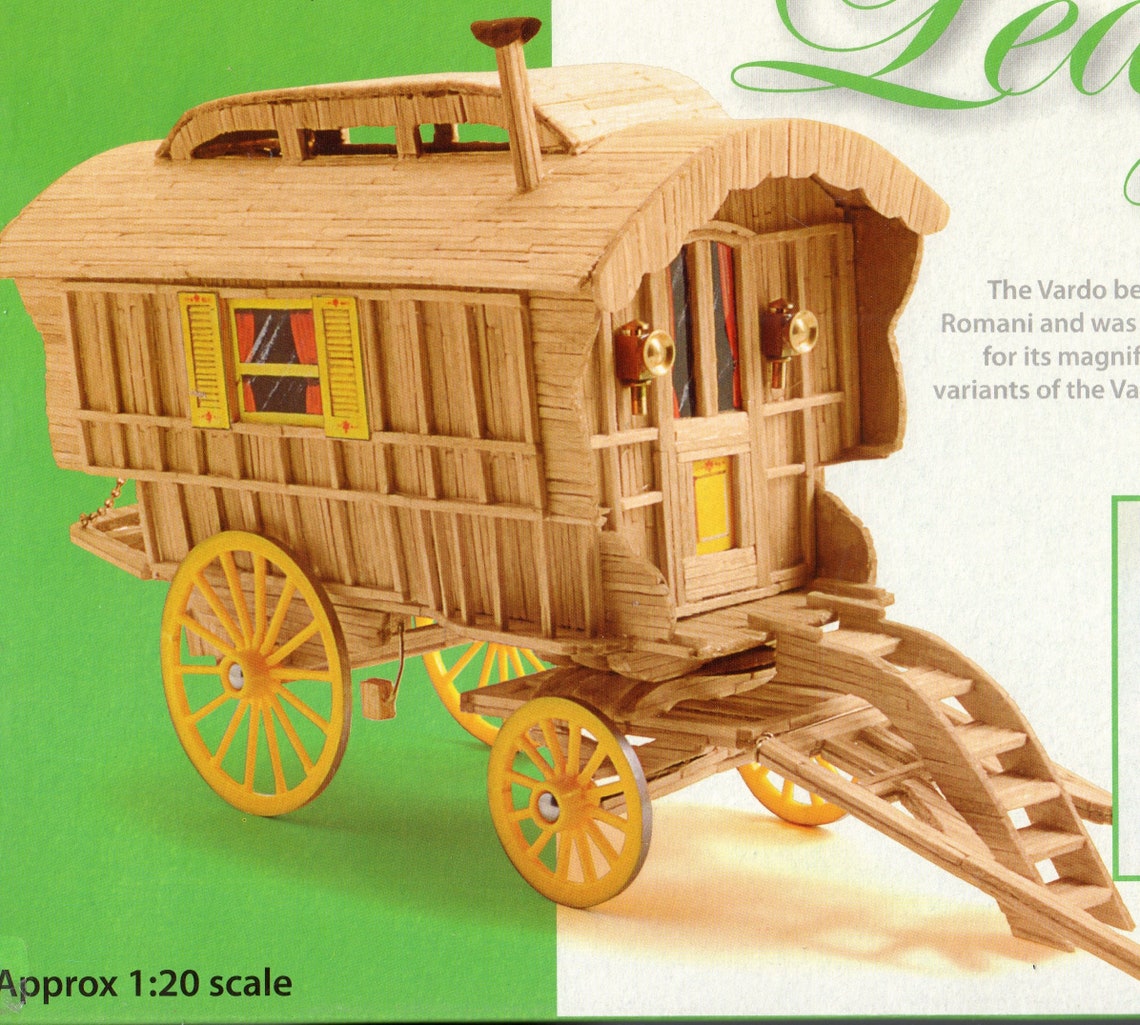 LEDGE CARAVAN Matchstick Model Kit Brand New Craft Kit | Etsy