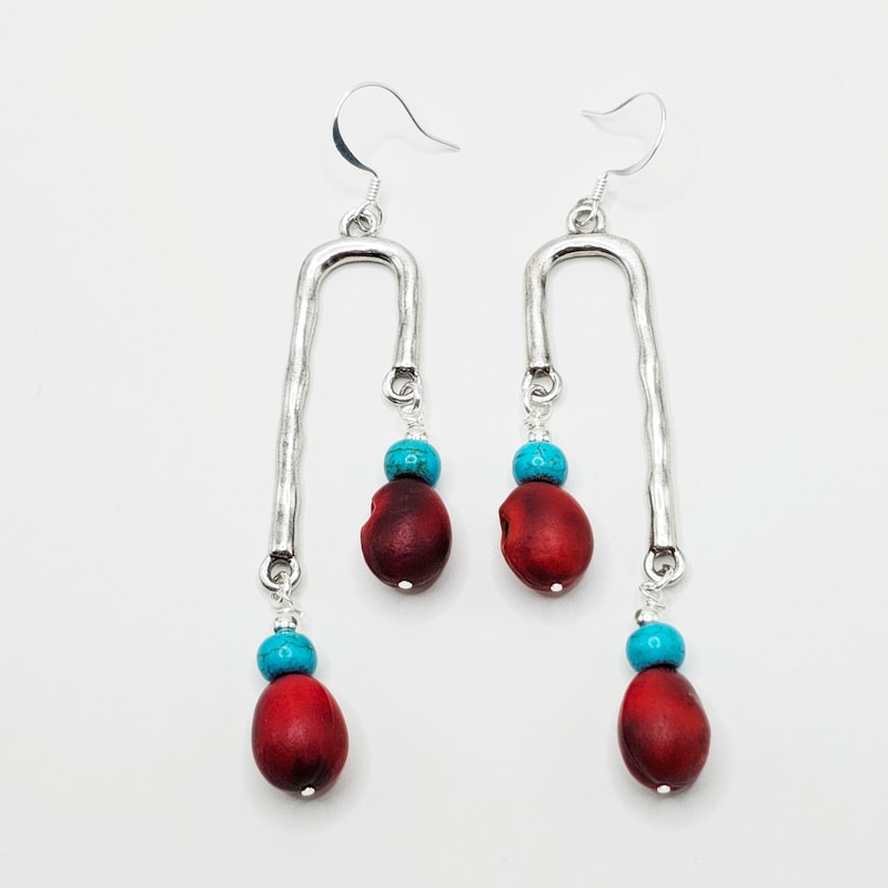 Jewelry Red Beans - Etsy