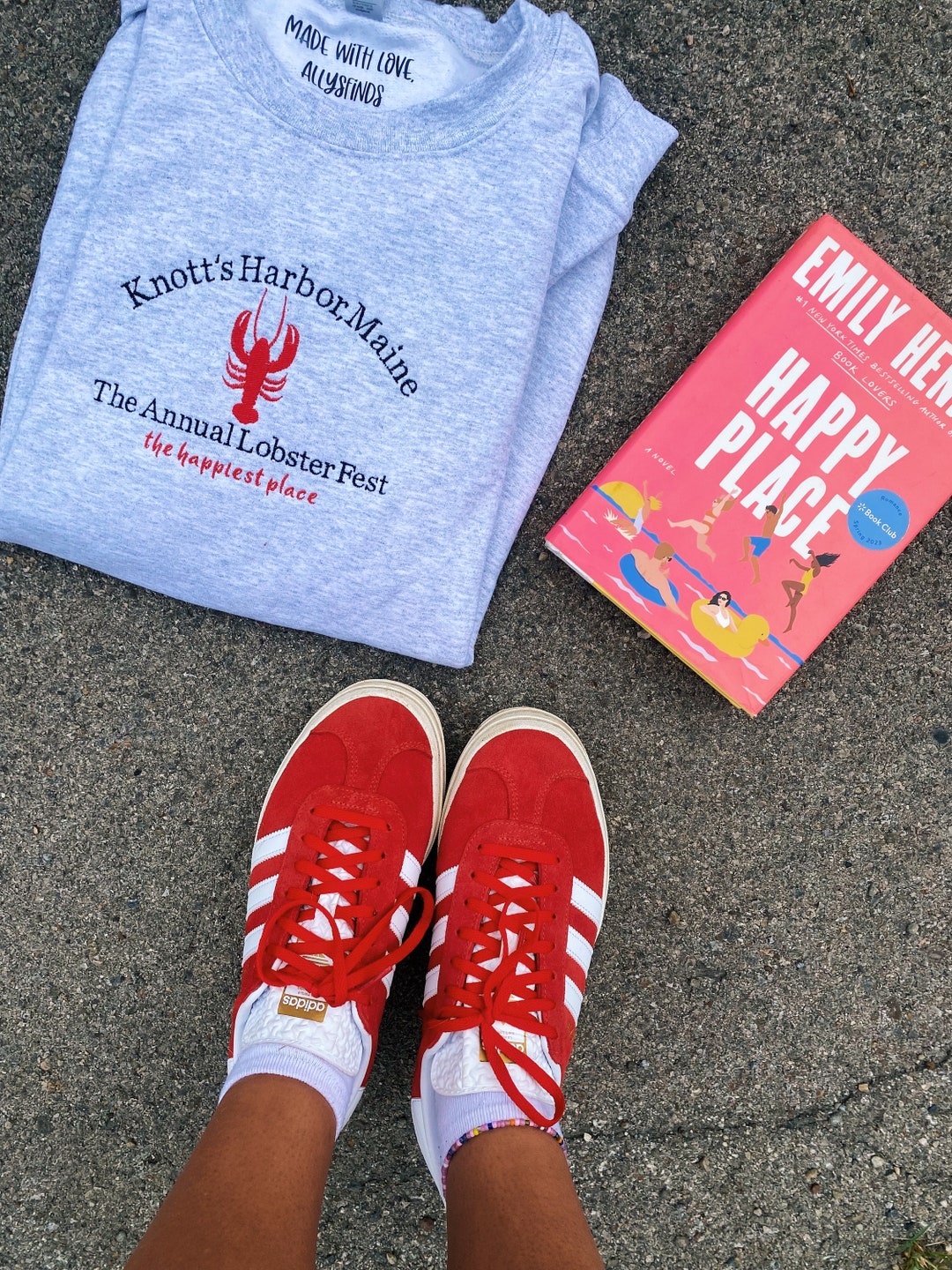 Knott’s Harbor Embroidered Crewneck Inspired by Happy Place (emily ...