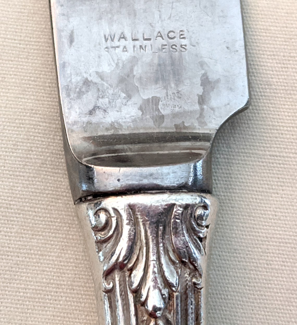 54 Piece Wallace Sterling 'rose Point' Pattern - Etsy