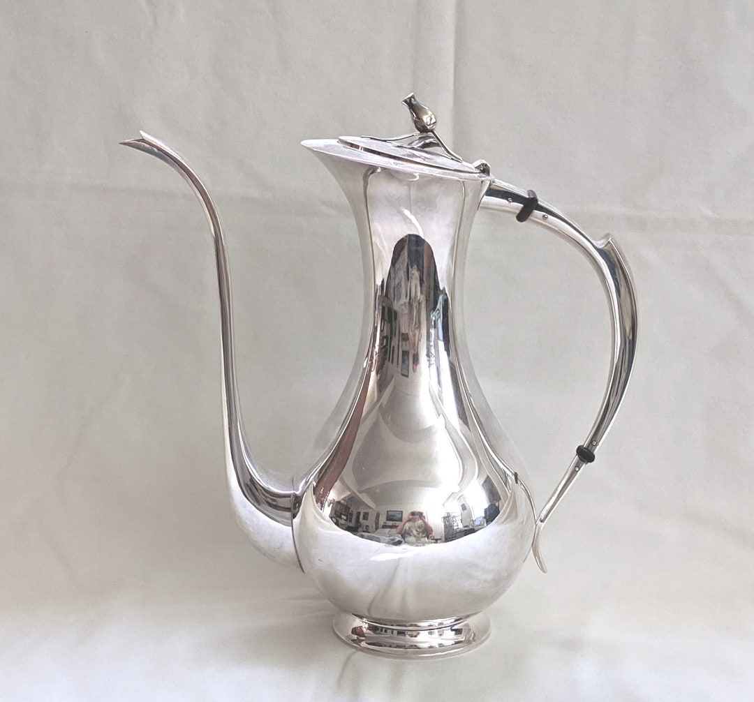 Sterling Japanese Mid-century Reproduction of Emil Hermann Modernist ...