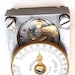 Swiss Made Mosler Bank Vault Time Lock, Steel and Brass, Enamel Time ...