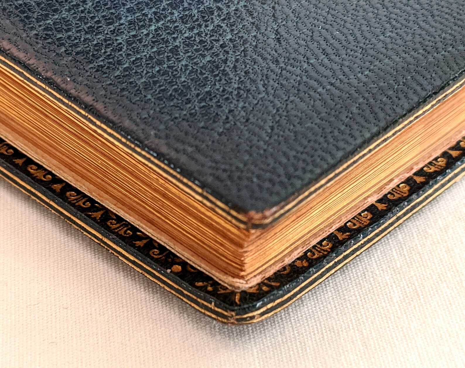 19th Century Illuminated Parchment Manuscript book of My - Etsy