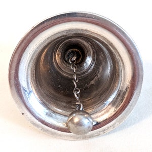Cased, Coin Silver Dinner Bell With Twig Handle 1850s, Monogram - Etsy
