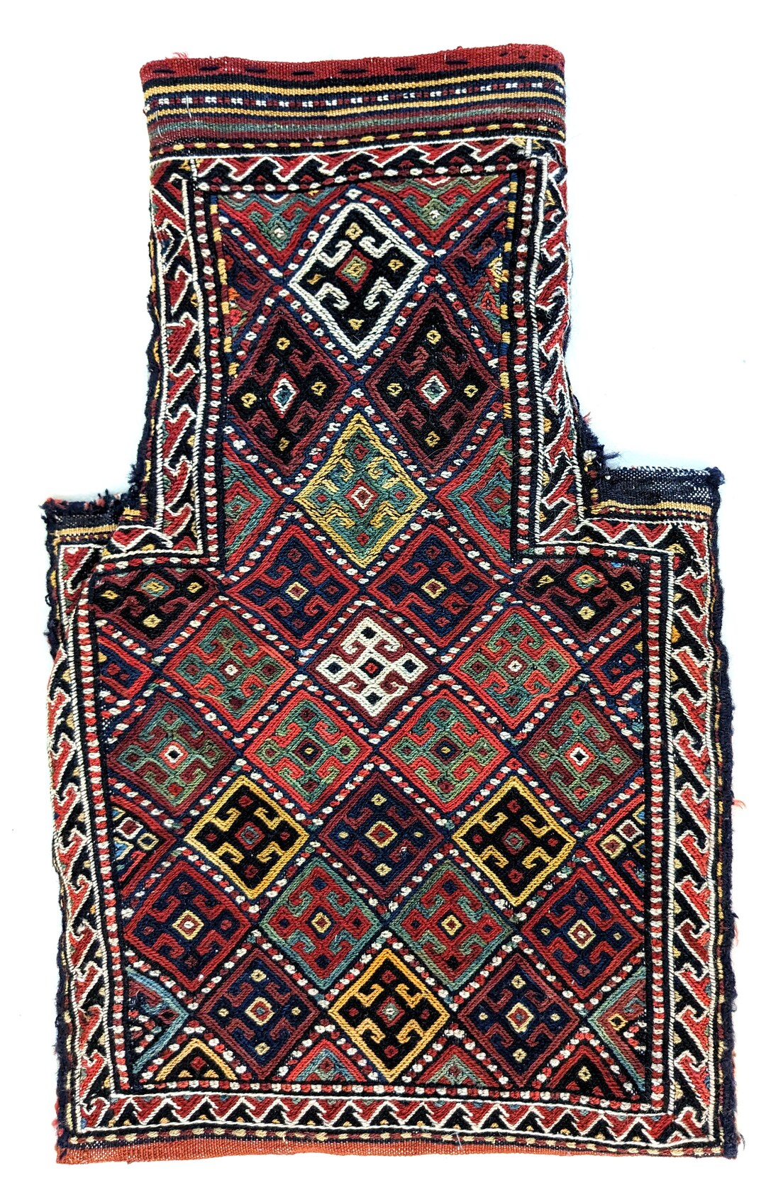 Shahsavan Soumak Salt Bag, Caucasus Region, Wool, 20.5"l X 13 W - Etsy