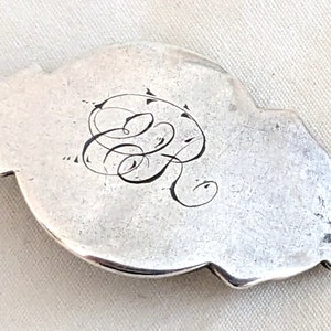 Antique Sterling Silver Medallion Serving Spoon: Roman Soldier, Schulz ...