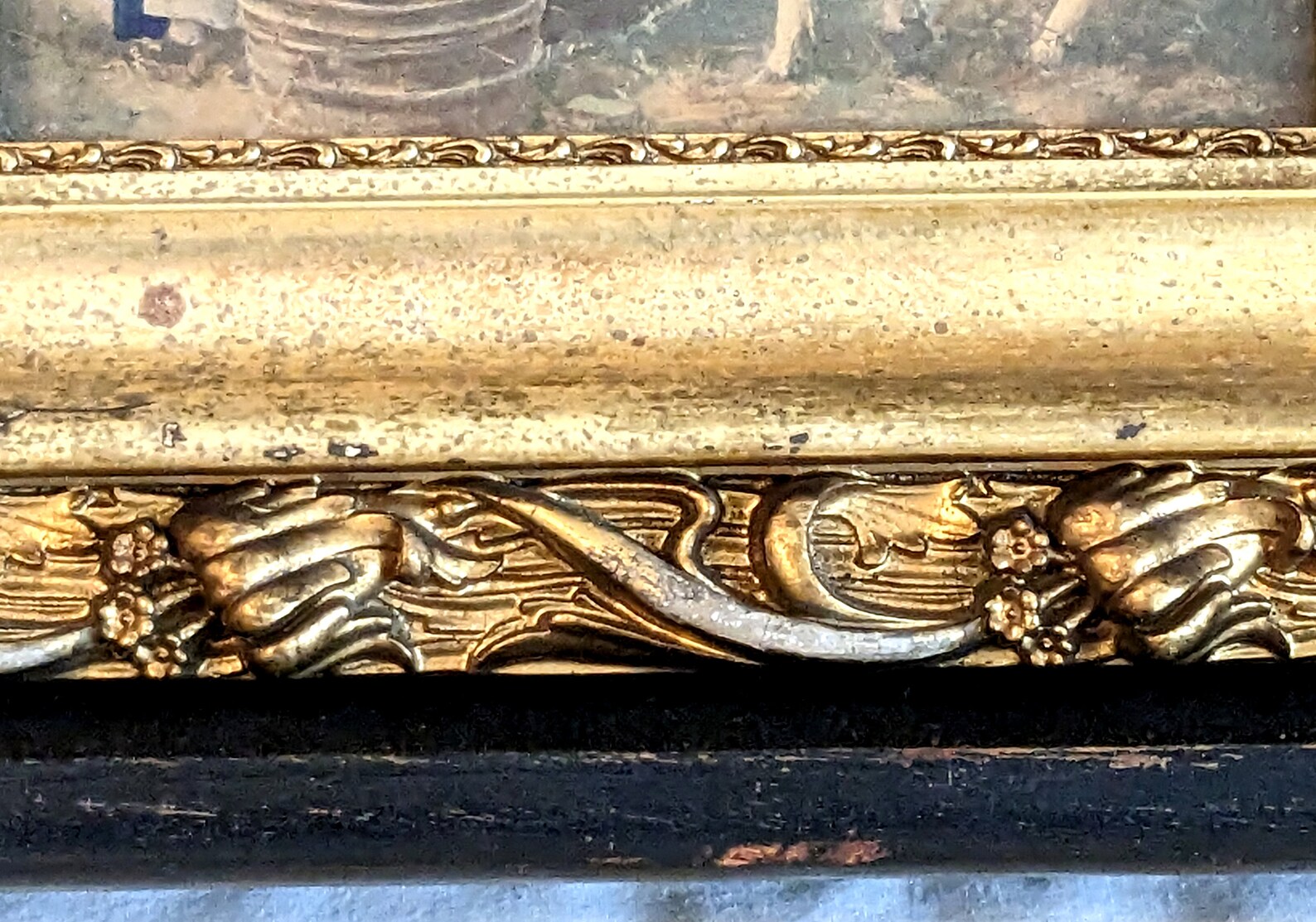 Antique Shadow Box Picture Frame Hand Colored Photo of Woman - Etsy