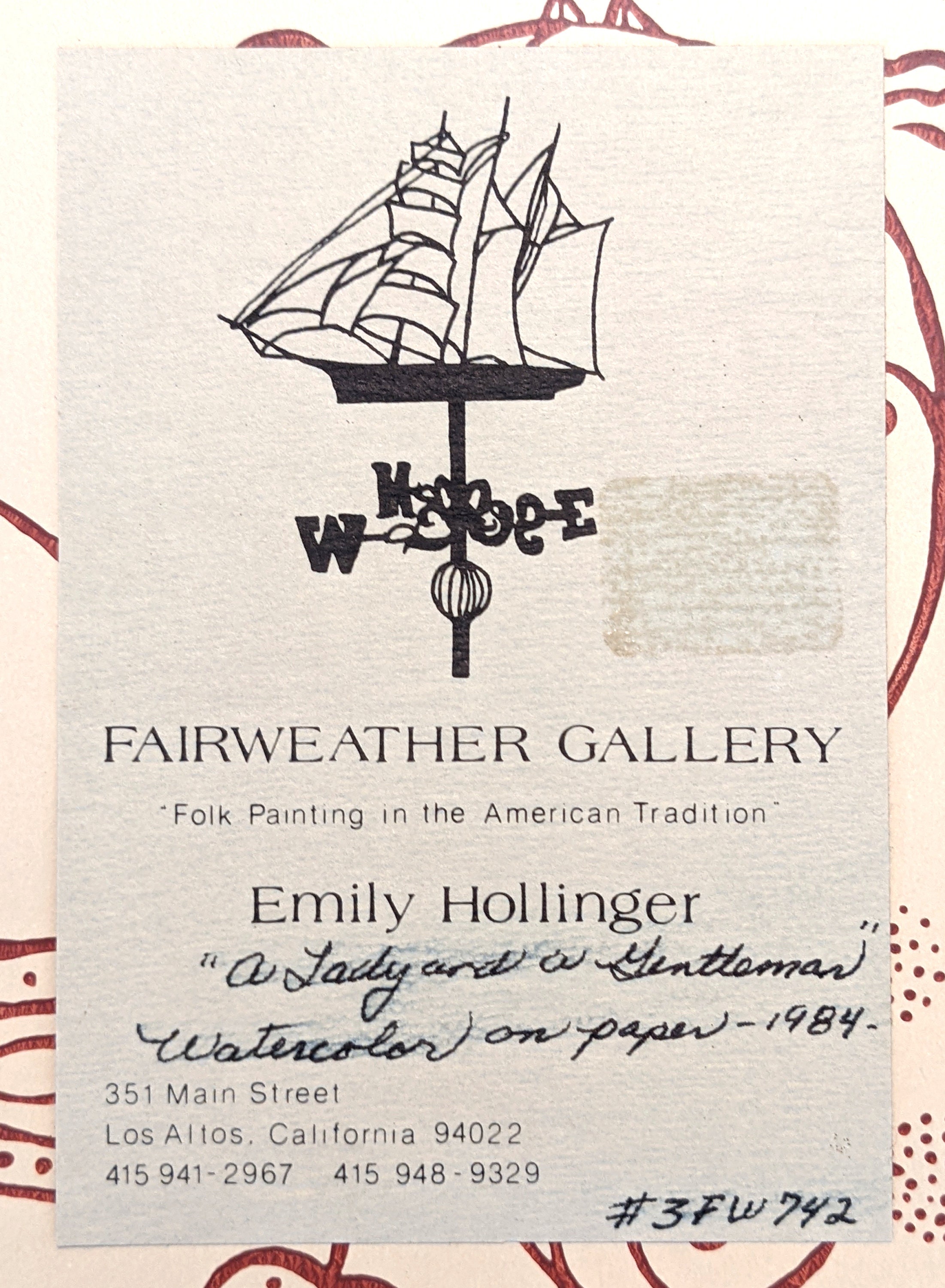 Emily Hollinger a Lady and a Gentleman Watercolor - Etsy