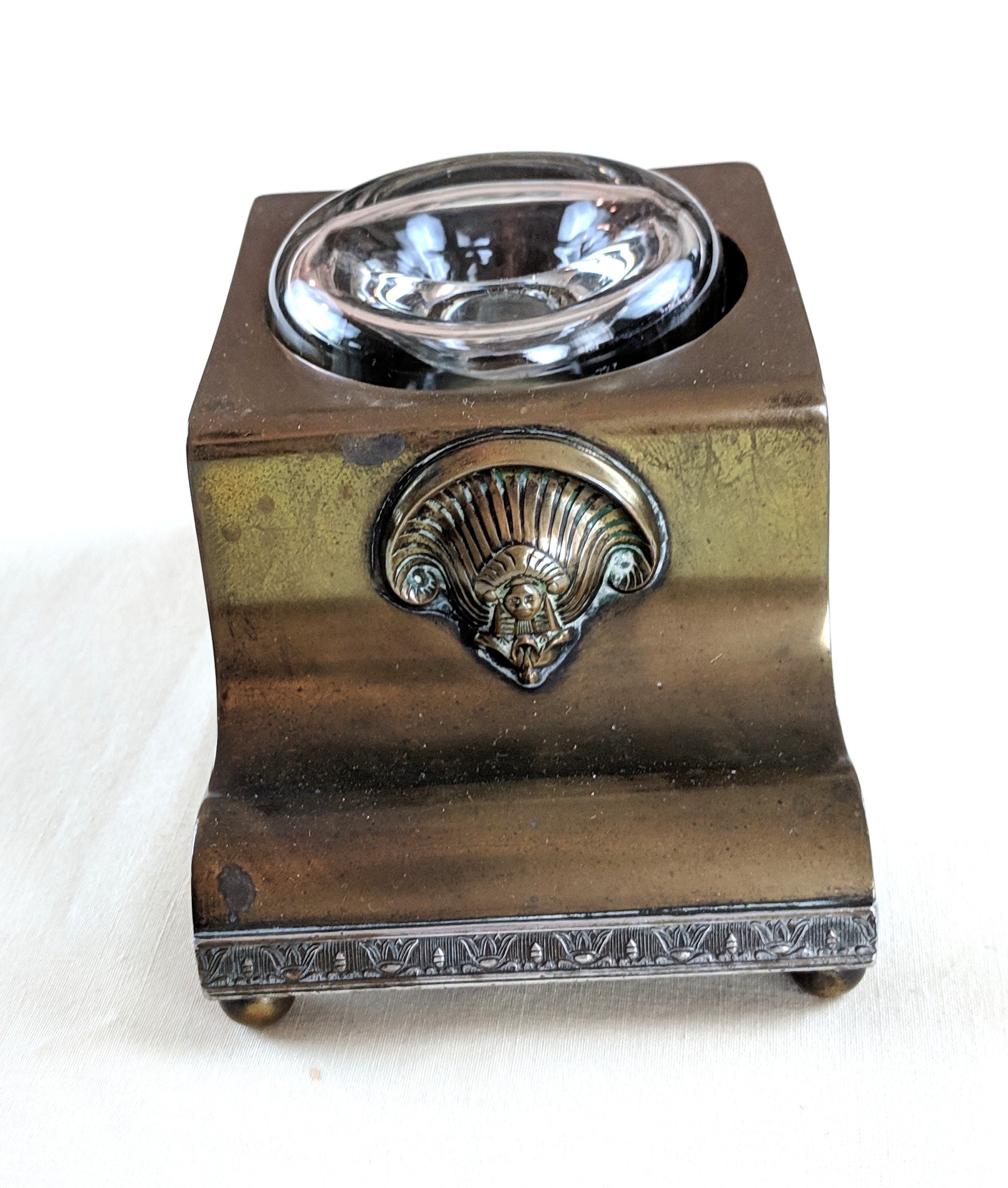 Glass Inkwell Insert for sale | Only 2 left at -70%