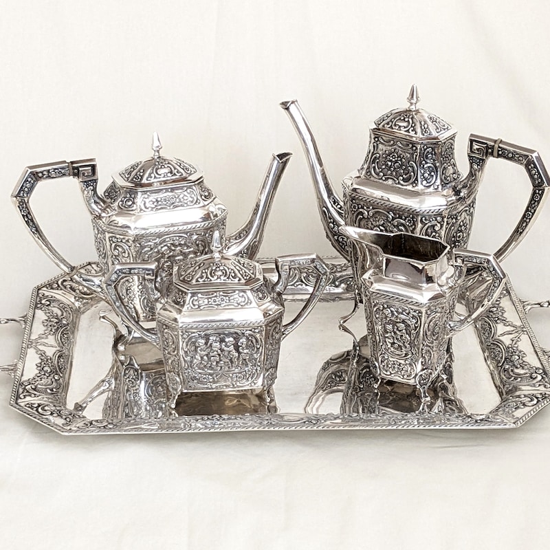 Silver Repousse - Etsy