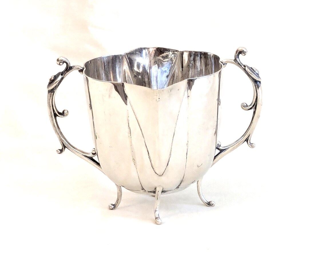 Hamilton & Co of India Silver Pour Cup With Two Spouts, Handles and ...