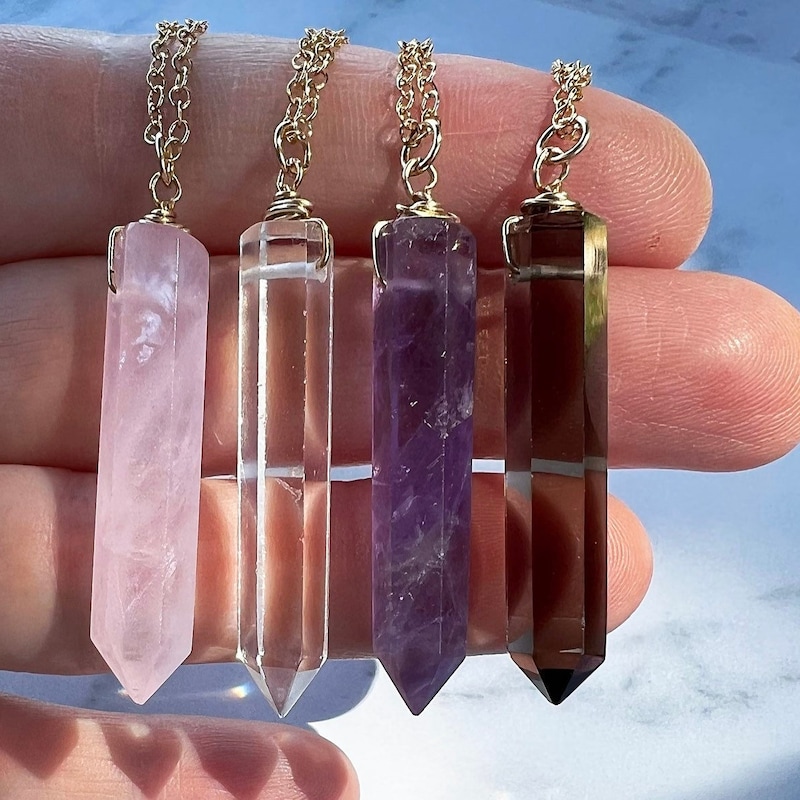 Crystal Pendant - Etsy