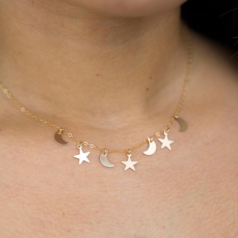 Stars Necklace - Etsy