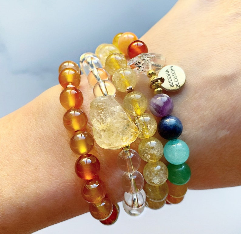 Rutilated Quartz Mala Bracelet Rutile Quartz Bead Bracelet - Etsy