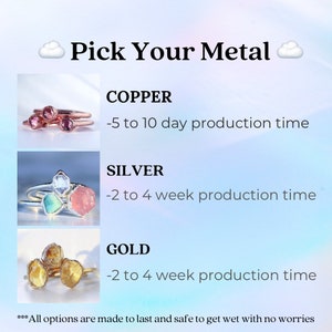 Moonstone Cloud Ring Cloud Smiling Face Ring Cloud Stone - Etsy