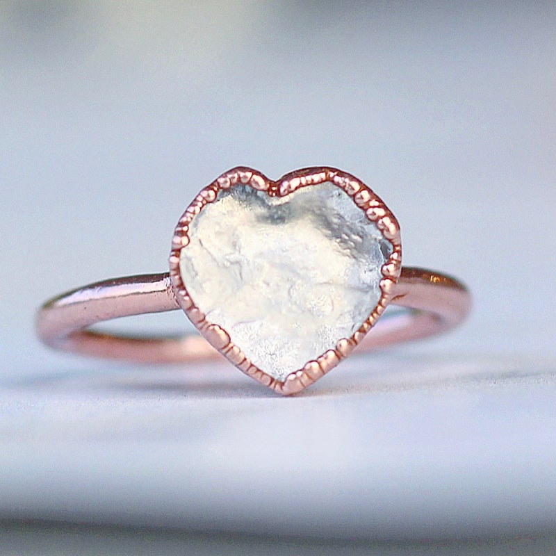 Heart Ring - Etsy