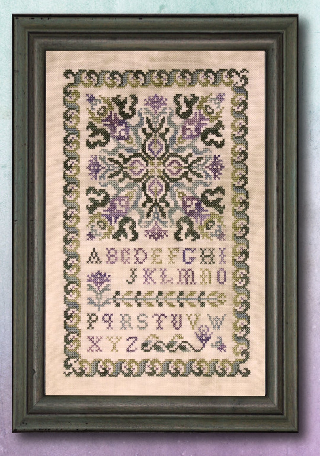 Thistle Crown by Tracy Horner of Ink Circles 2022 Cross Stitch Chart - Etsy