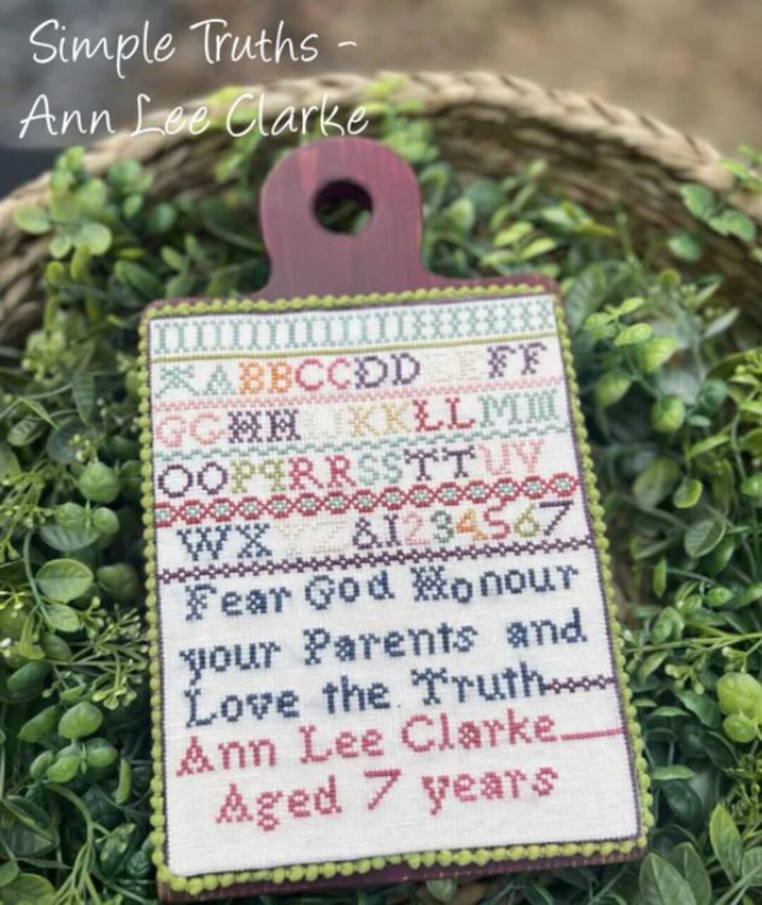 Simple Truths (2024) by Violets & Verses -- Paper Chart - Etsy