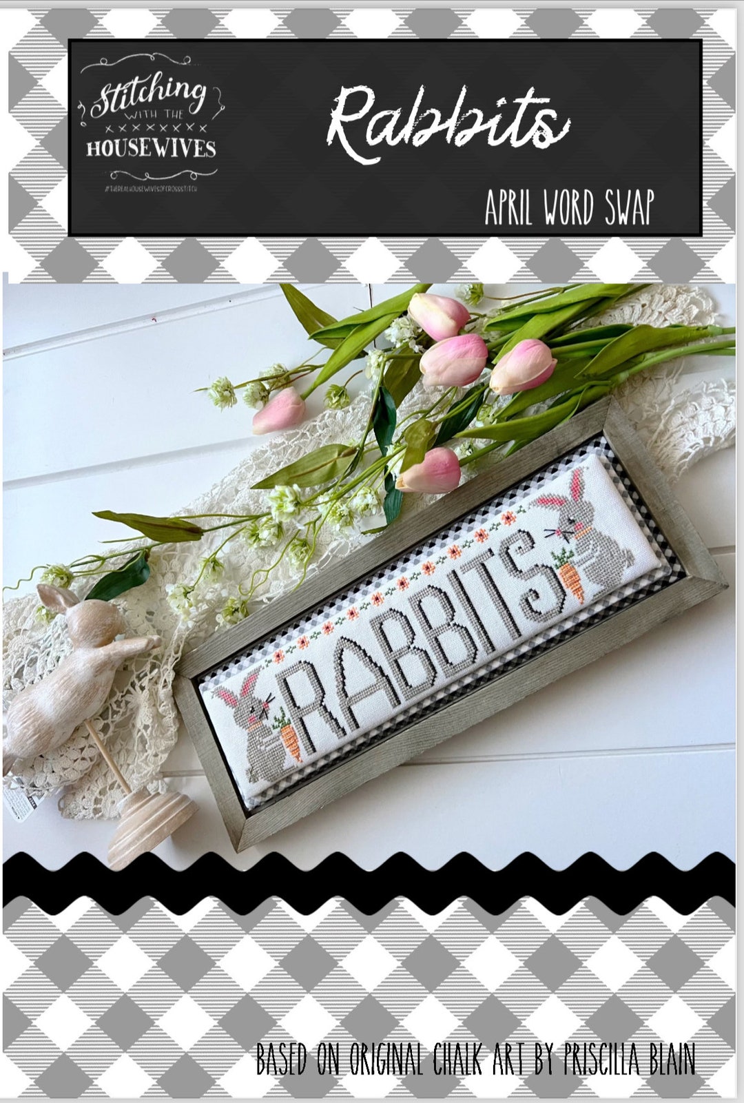 Rabbits: Word Swap Series (2024) by Stitching With the Housewives ...