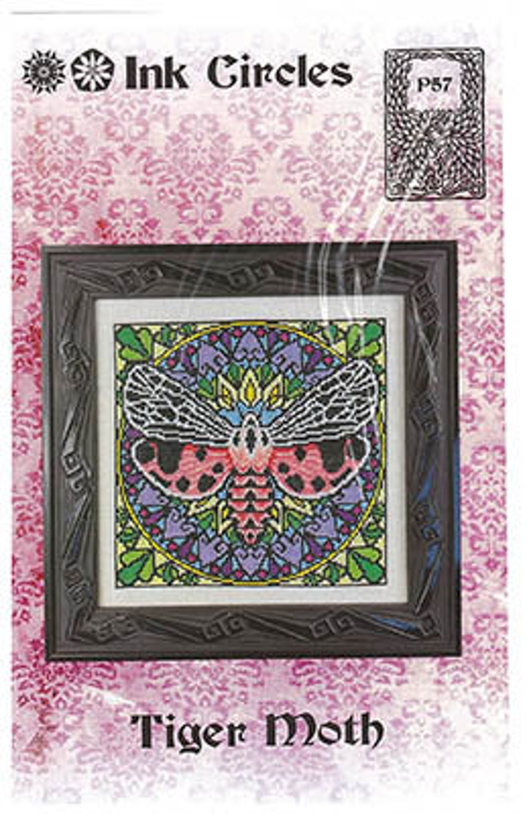 Tiger Moth by Tracy Horner of Ink Circles (2022) - Cross Stitch Chart ...