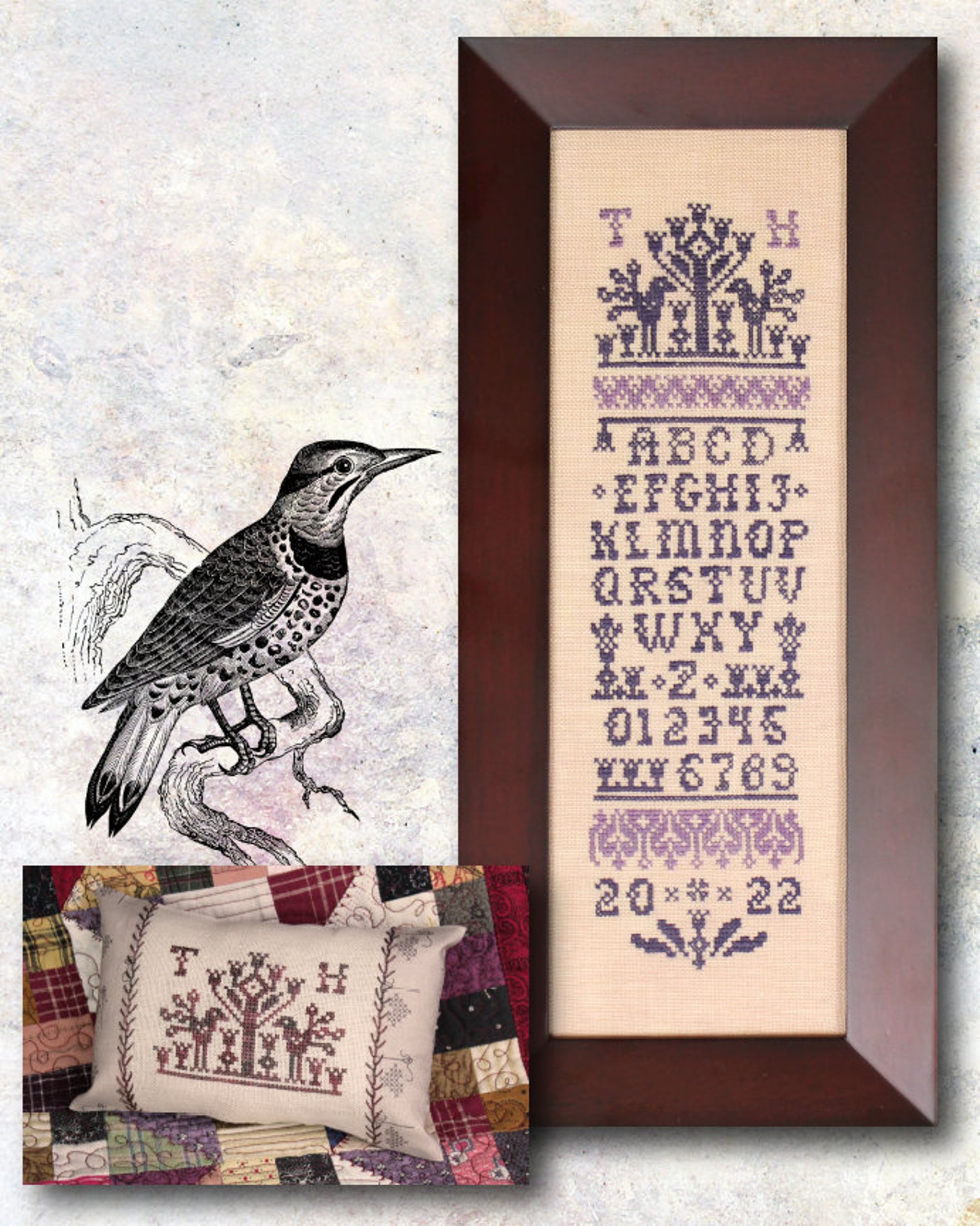 Two Birds in the Hand by Tracy Horner of Ink Circles (2022) - Cross ...