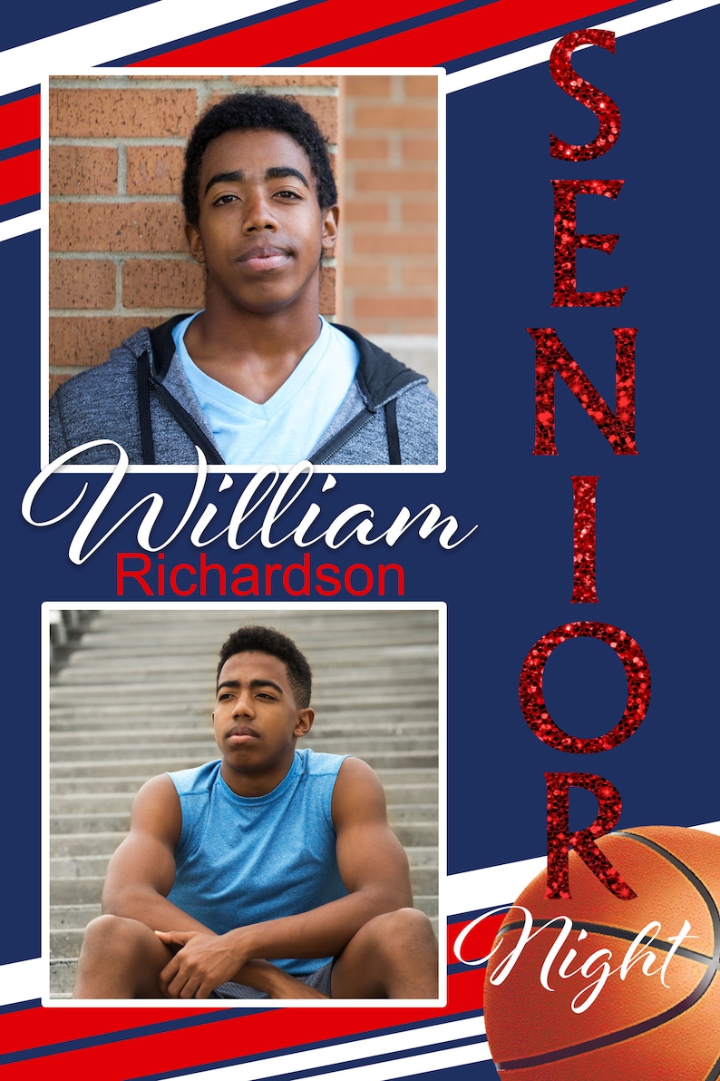 Senior Night Poster High School Senior Night Poster - Etsy