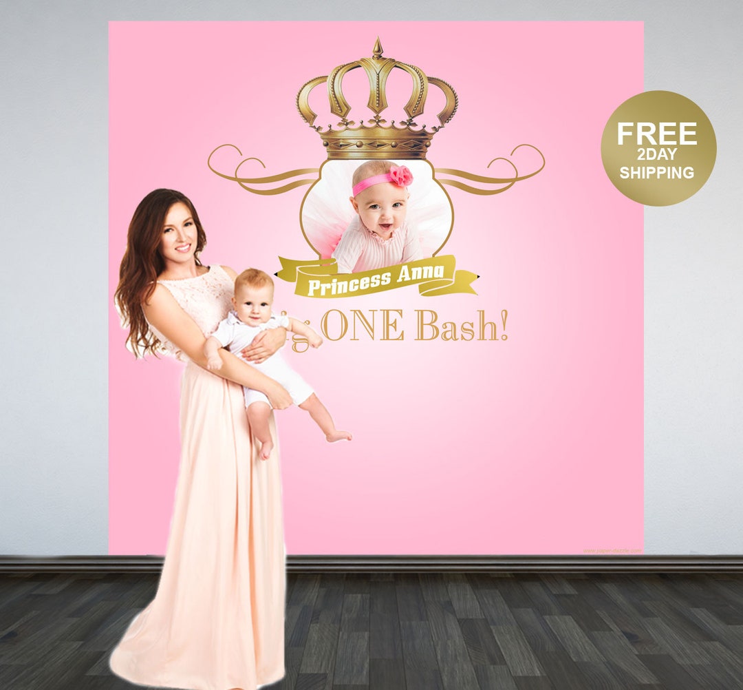 Royal Princess Photo Backdrop | Little Princess Backdrop | Custom Photo ...