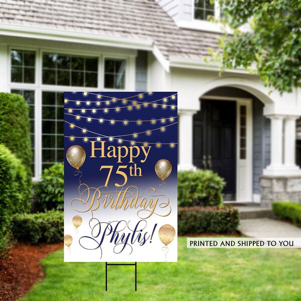 70th Birthday Yard Signs - Etsy