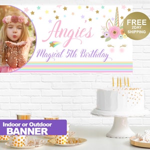 Happy Birthday Banner| Birthday Banner | Personalized Birthday Banner ...