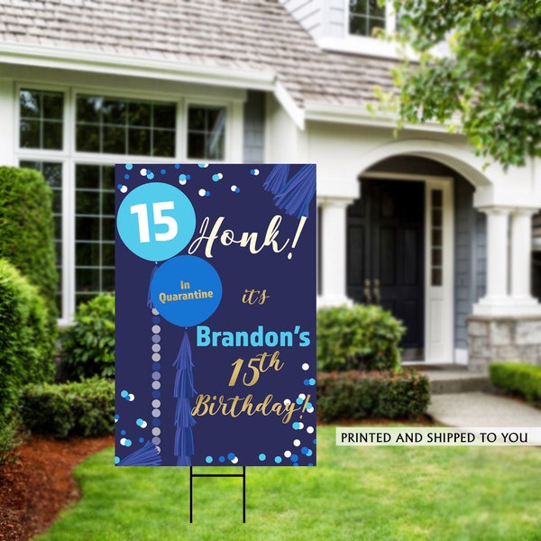Happy 15th Birthday Yard Signs - Etsy