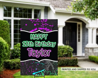 Navy Neon Sign - Etsy