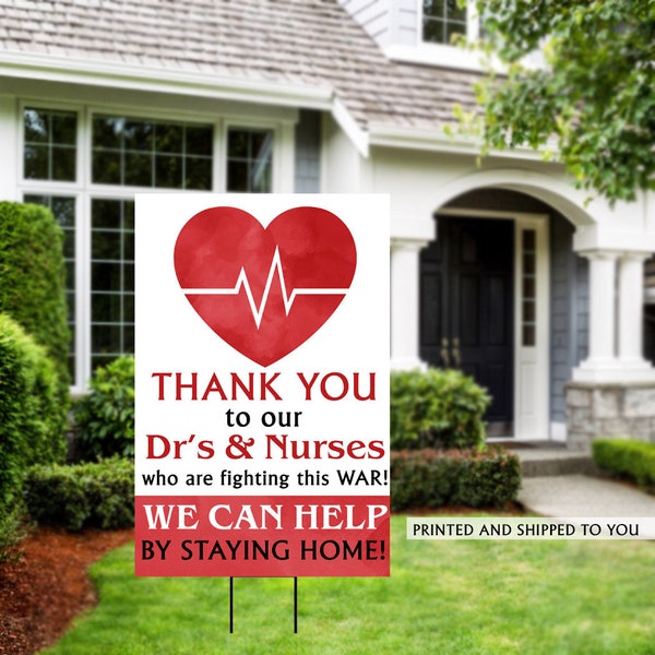 Lawn Thank You Signs - Etsy