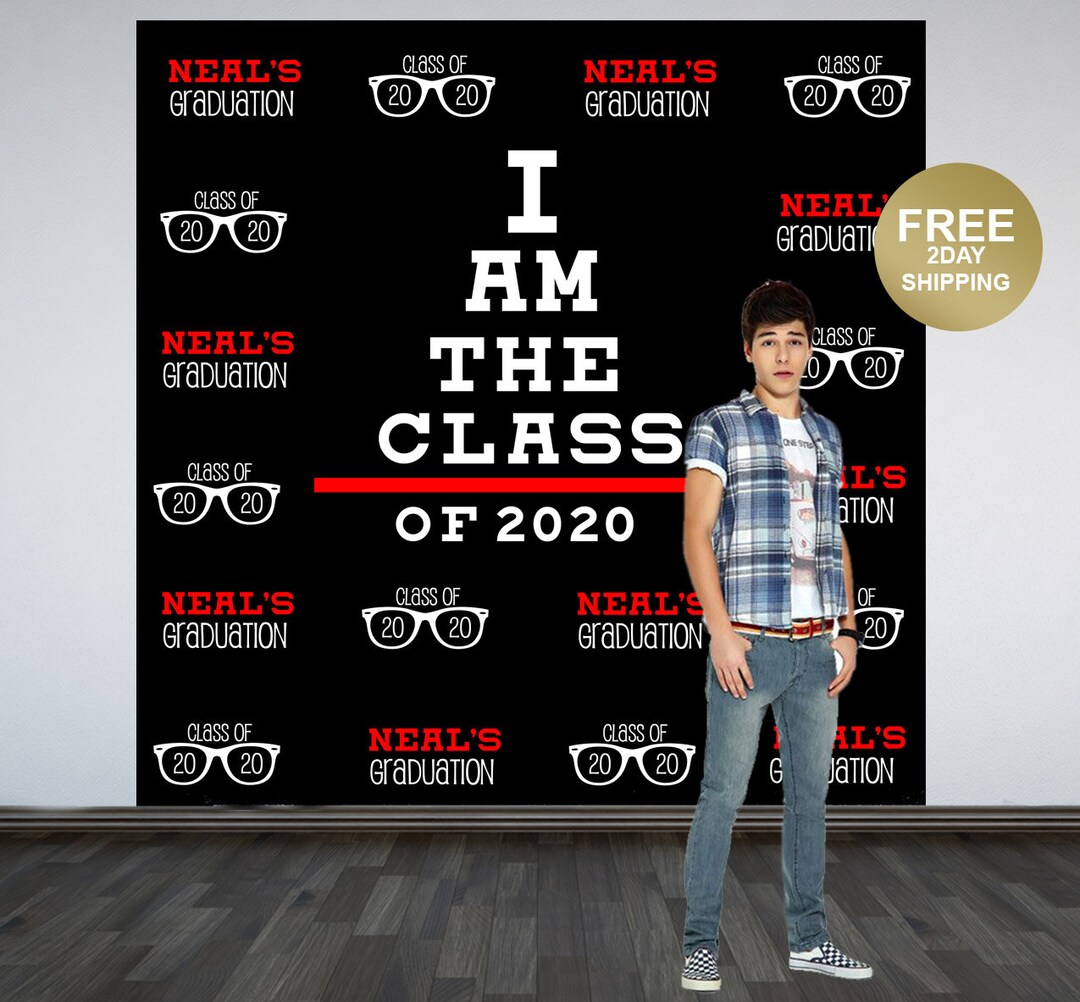 Graduation Photo Backdrop | 2020 Vision Photo Backdrop | Class of 2020 ...