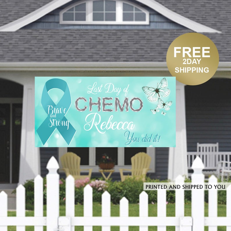 Last Day of Chemo Banner I Finished Chemo Banner Cancer - Etsy