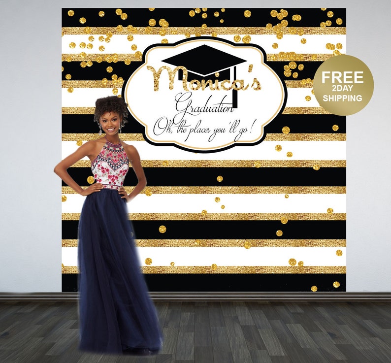 Graduation Photo Backdrop Personalized Photo Backdrop - Etsy