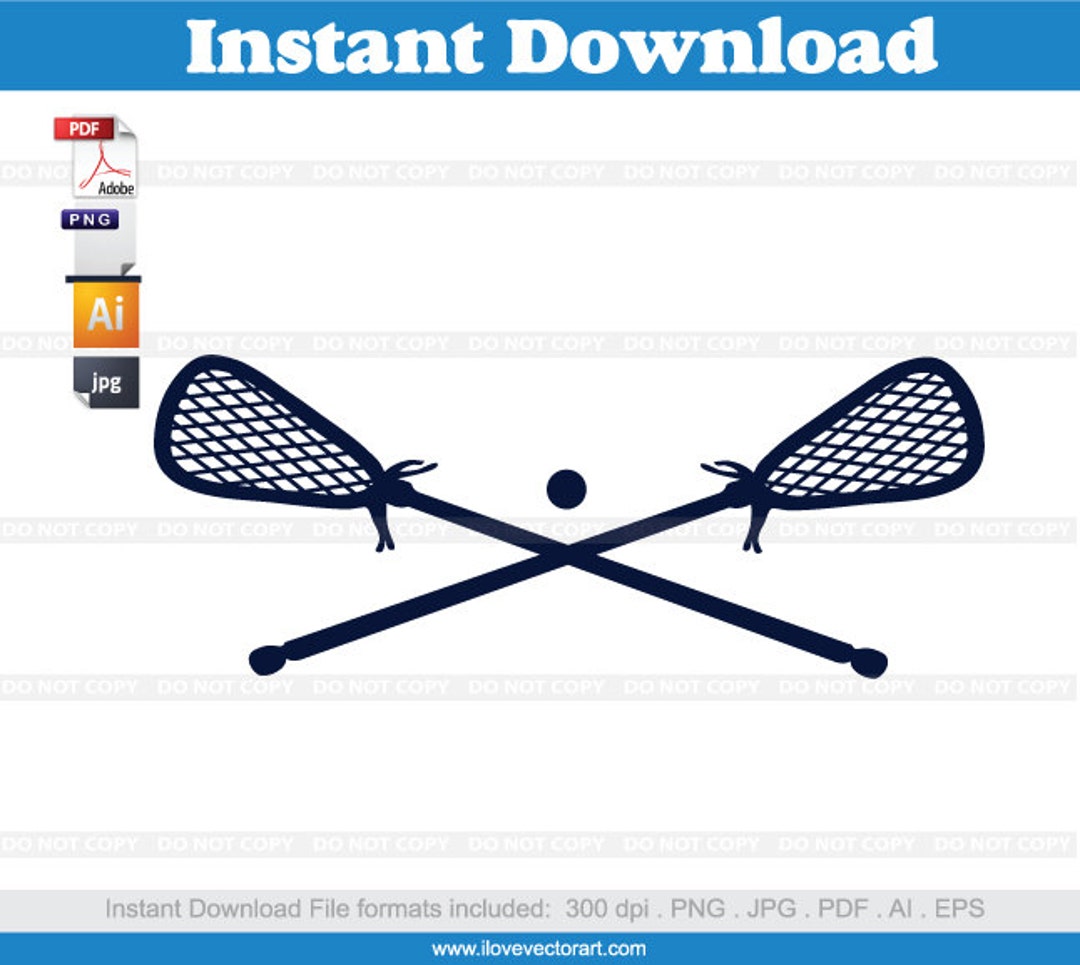 Lacrosse Clipart, Commercial Free Use, Vector Graphics, Clip Art ...