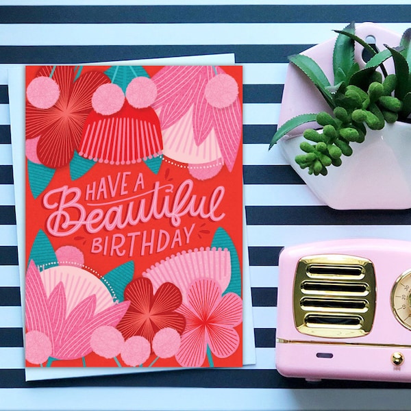 Beautiful Birthday Cards - Etsy
