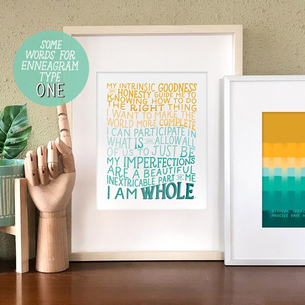 Print of Type 2 the Helper Enneagram Type 2 Enneagram Art - Etsy