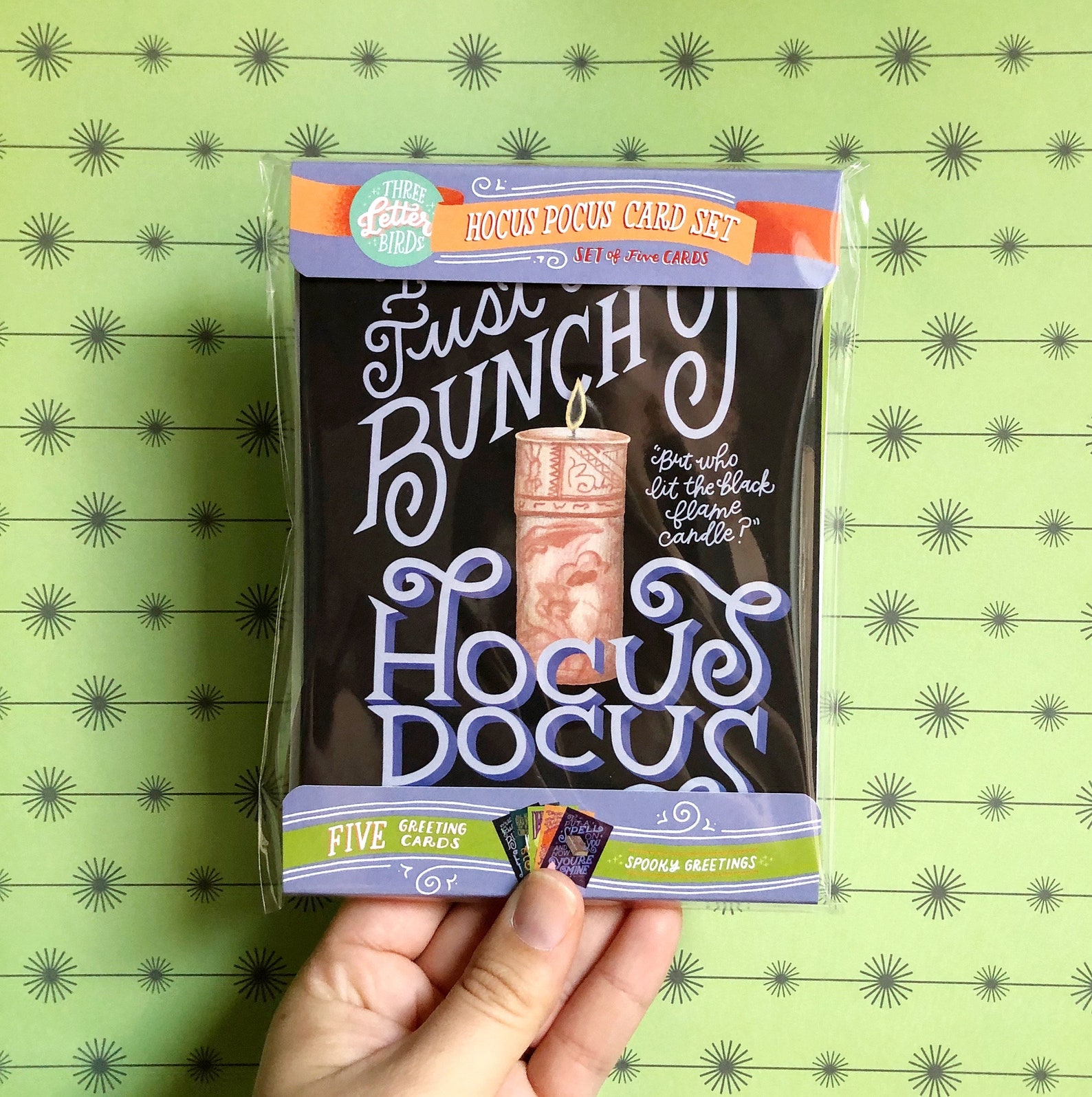 Hocus Pocus Greeting Card Pack Halloween Halloween Gift | Etsy