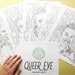 Queer Eye Adult Coloring Pages | Adult Coloring Books | Coloring Book ...