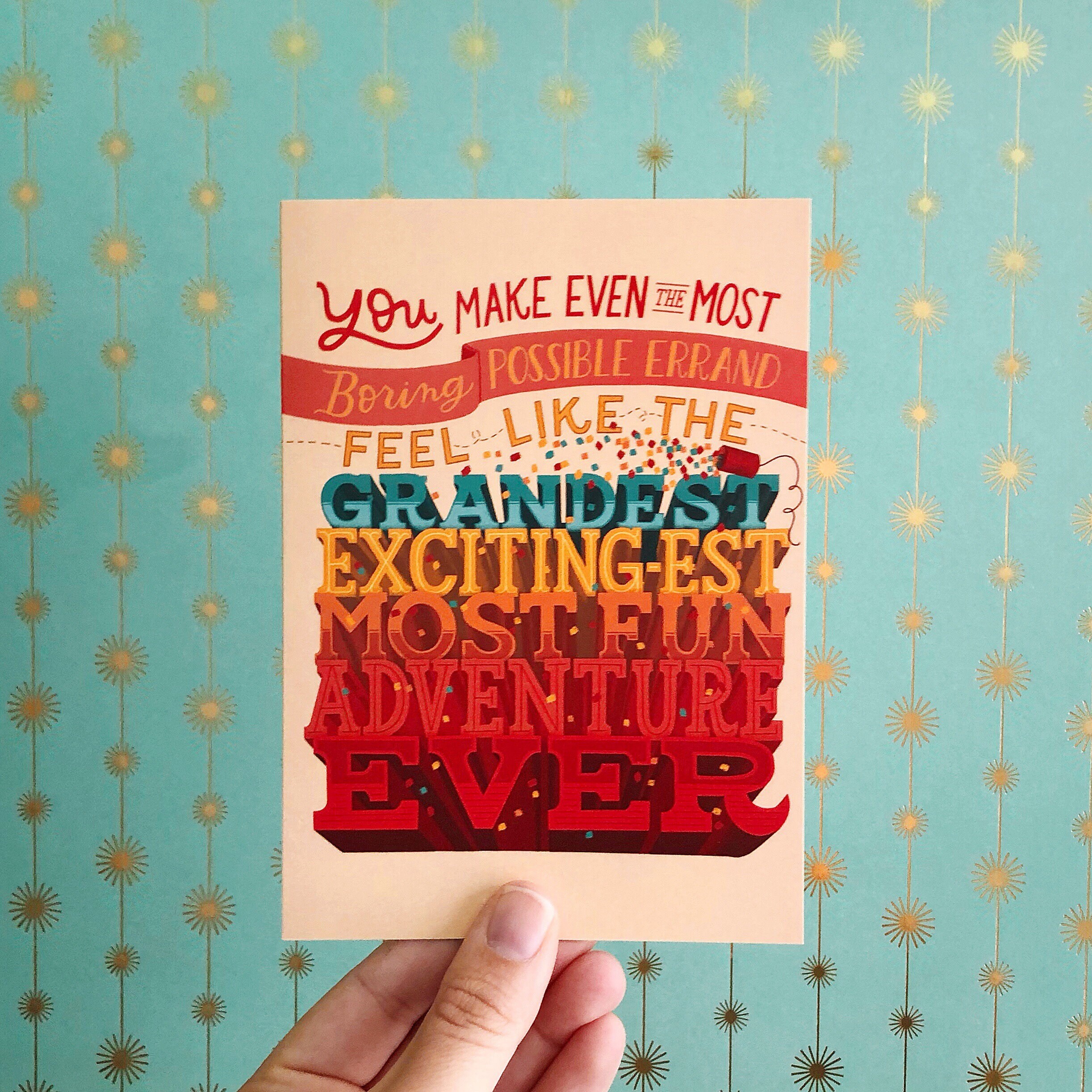 Enneagram Seven Greeting Card Self Care Gift Encouragement | Etsy