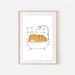 Set of 3 Calico Cat Funny Laundry Room Decor, Wash Dry Fold Signs ...