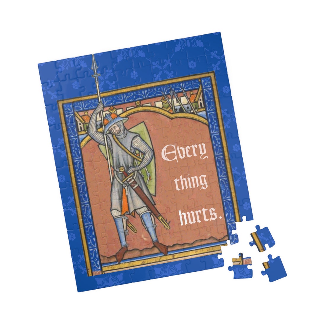 Puzzle: Medieval Knight Puzzle (110, 252, 500, 1014-piece), Everything ...