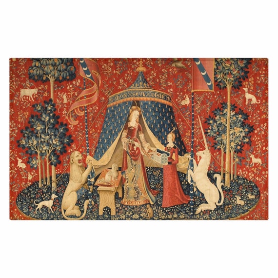 Floor & Rugs Home & Living illuminated calligraphy Dornier Rug Medieval ...